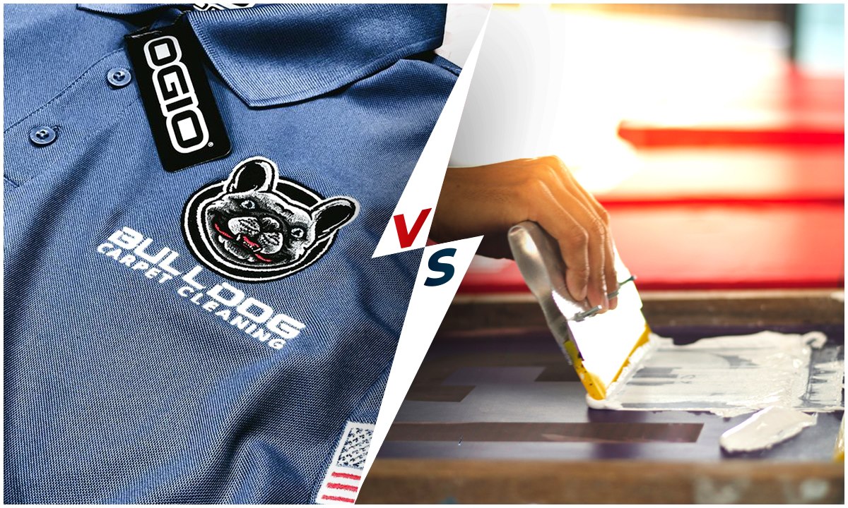 Embroidery Vs Screen Printing Which Is Best For You GoldenMFG