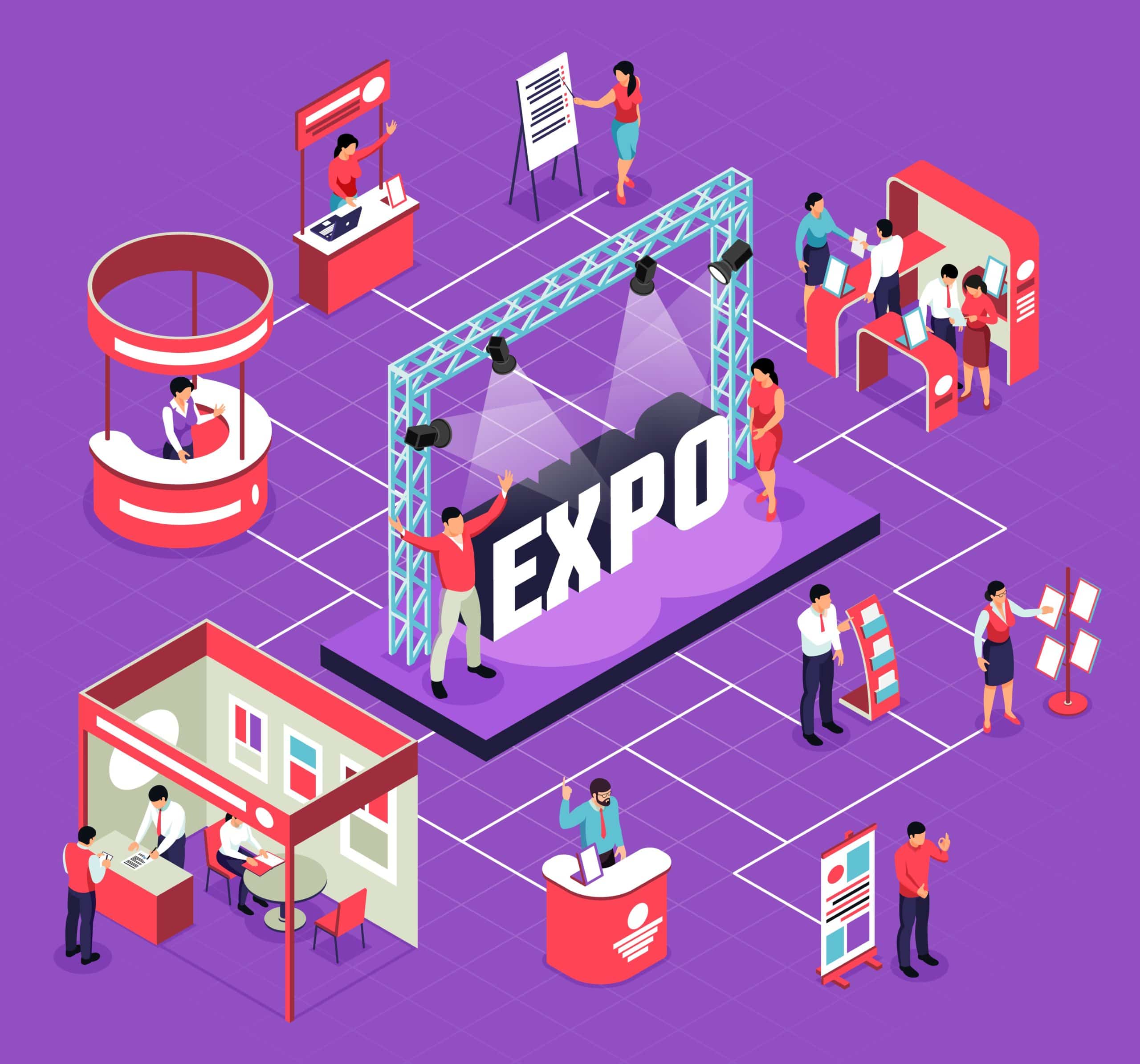13 Trade Show Booth Ideas Guaranteed to Attract Visitors - Golden MFG