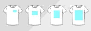 T-shirt Design Placement Guide | Logo Size for Shirts | GoldenMFG